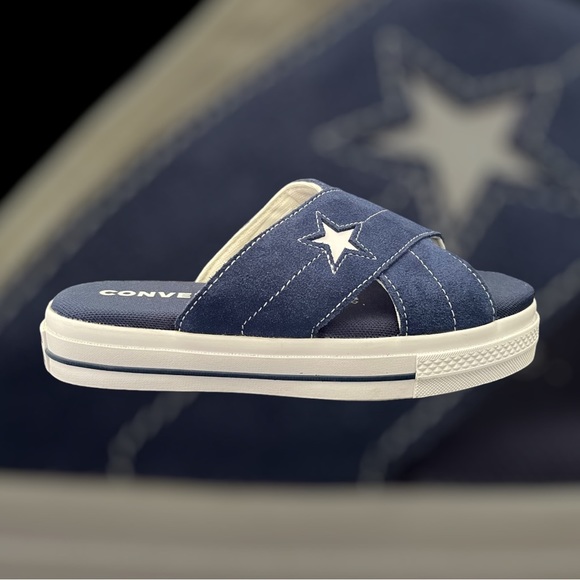 Converse | Shoes | Converse One Star Sandalsslides Suede Size 85 Women ...